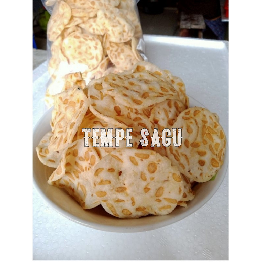 Sago tempe Chips 1kg tempe Chips Sago Tempeh Chips 1kg tempe Chips ...