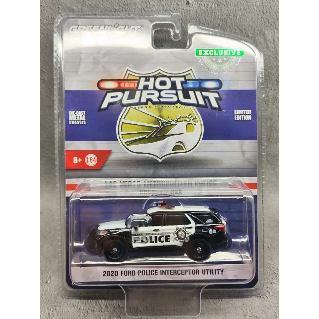 Green Light 1/64 2020FORD POLICE INTERCEPTOR UTILITY American Ford ...