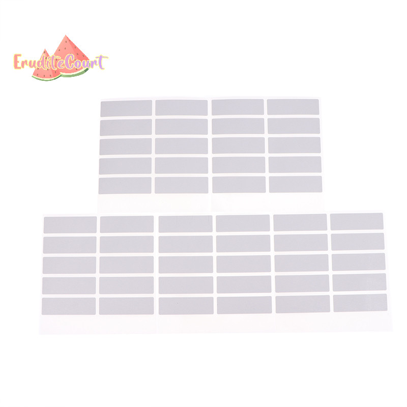 [ECM] 50PCS 48x15mm Rectangular Reward Scratch Card Film Coated ...