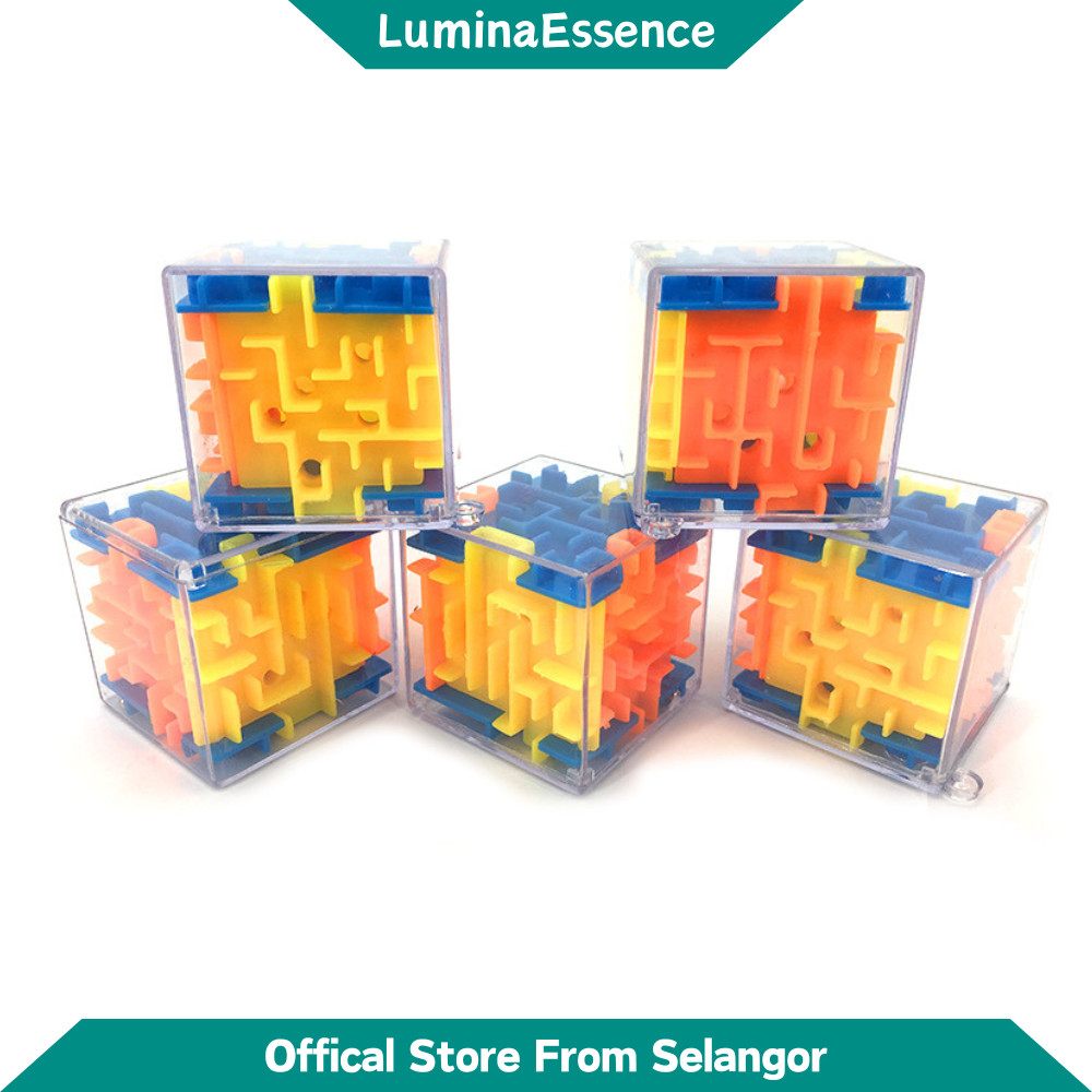 Maze Cube Puzzle Mini Maze Intellectual Toys Maze Toy Brain Game Maze ...
