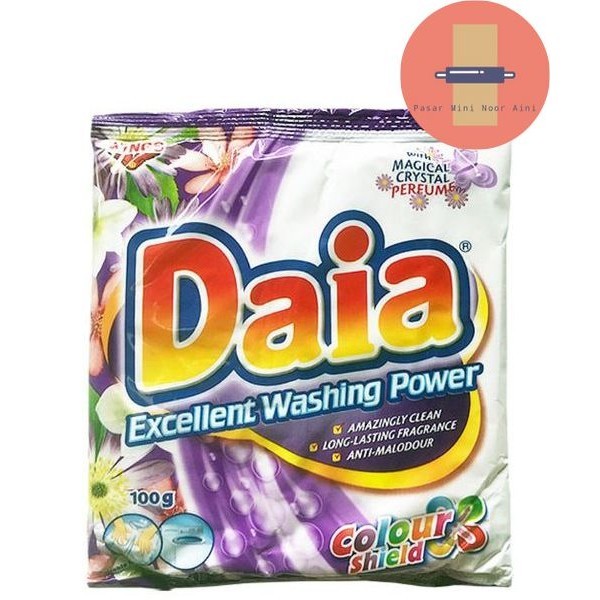 Daia Washing Powder 100g | Shopee Malaysia