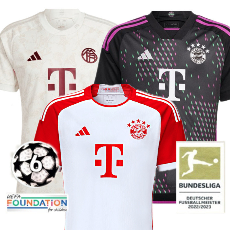 23/24 Bayern Munich jersey home kit away kit 3rd kit football 2024 ...