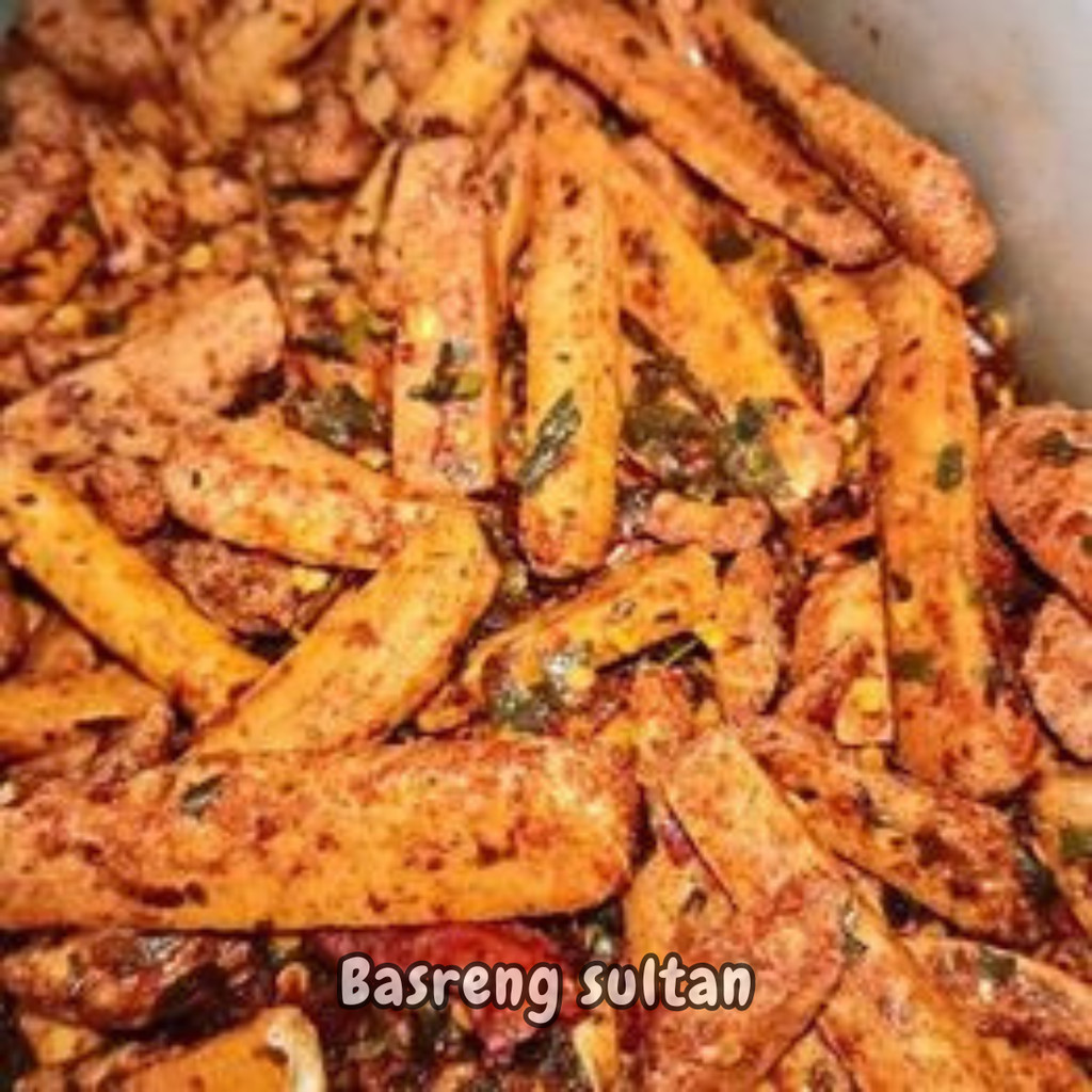 Basreng spicy basreng lime leaves 1kg basreng 1kg basreng sultan ...