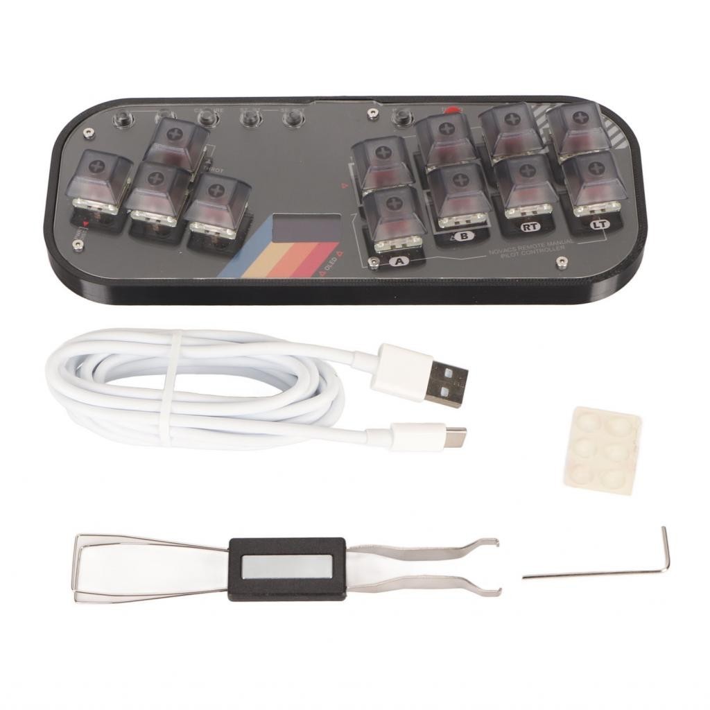 Usihere Keyboard for Hitbox Mini Fighting Game Controller SOCD Arcade ...