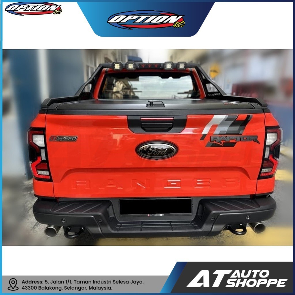 OPTION 4WD FALCON ROLL BAR FOR FORD RANGER NEXT GEN T9 2023 XL XLT XLT+ ...