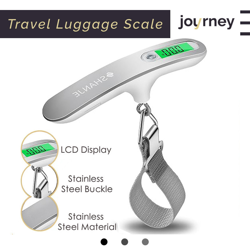 50KG Portable Luggage Scale Steel Travel Electronic Digital Scale ...