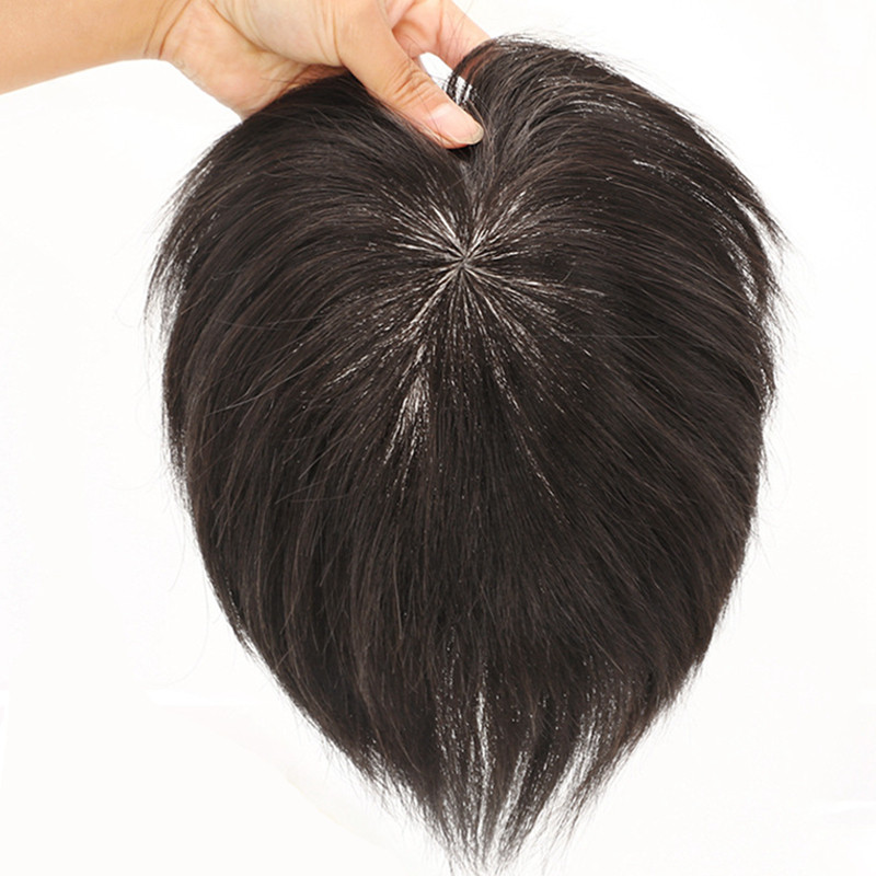 Men's Prosthes Real Human Hair Male Wig Natural Hair Wigs For Man Thin ...