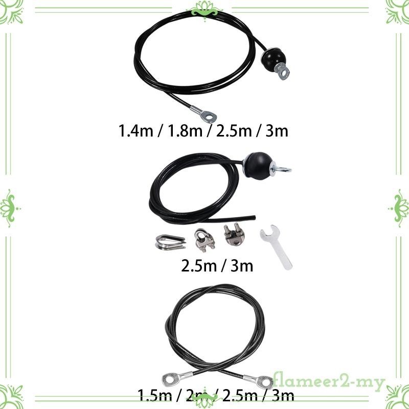 [FlameerdbMY] Fitness DIY Pulley Cable Rope Machine System Biceps ...