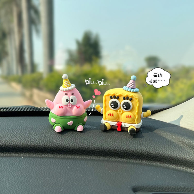 2023 car ornaments cute spongebob s car center con2023 car ornaments ...