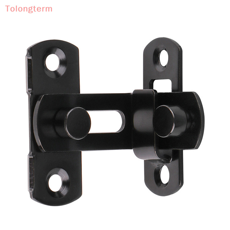 Tolongterm> Door Lock Guard Latch Bolt 90 180 Degree Stainless Steel ...