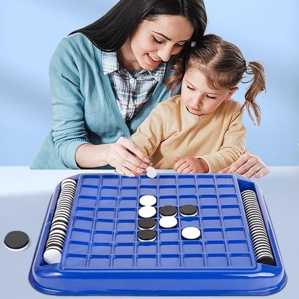 [bmcbftb] Reversi Board Game, Educational Toy, Portable Brain Game ...