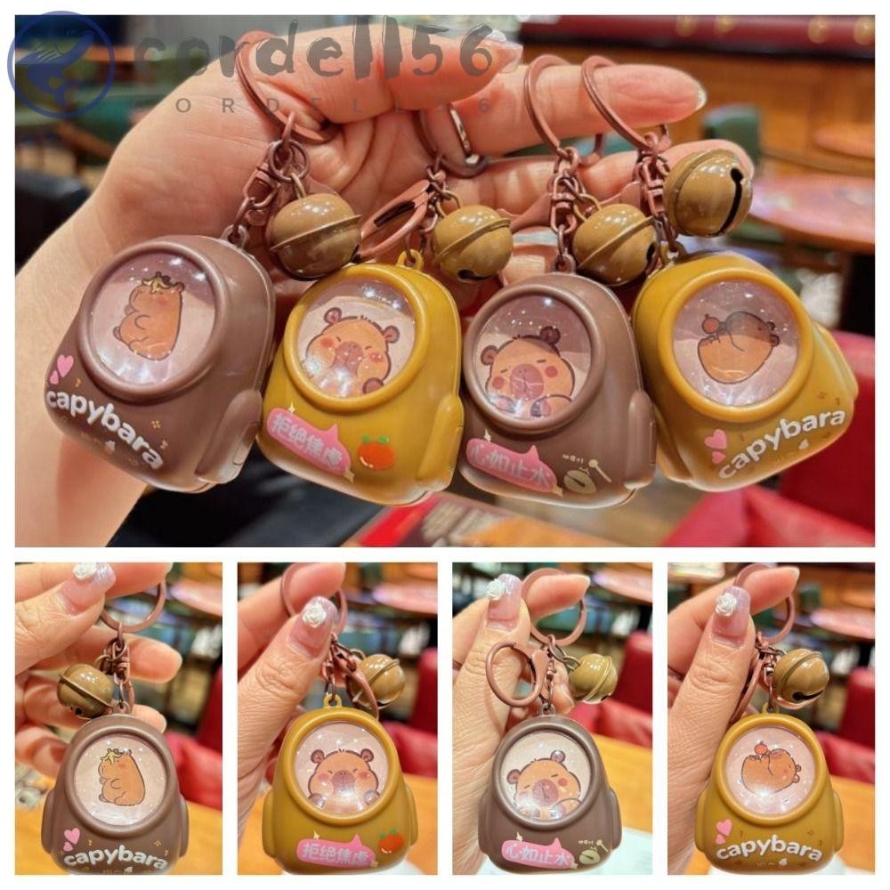 CORDELL Capybara Pendant, Kapibara Light Luminous Capybara Keychain ...