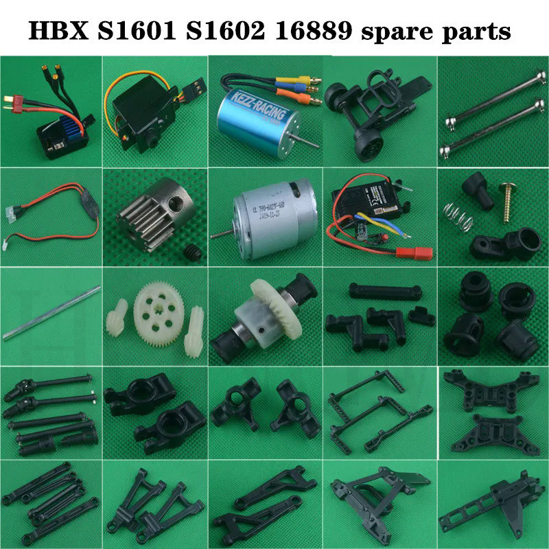 HBX SG1601 SG1602 16889A 16889 RC Car Original Parts motor receiver ...