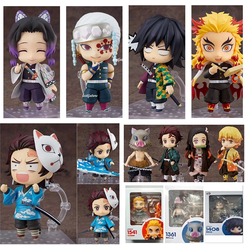 Nendoroid Demon Slayer Articulado Figure Tanjirou Nezuko Zenitsu ...