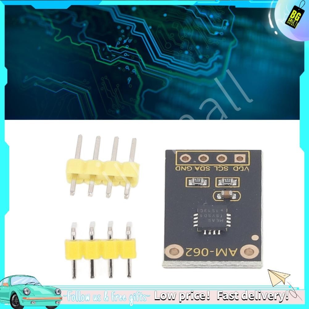 Haijiemall Temperature Sensor Module High Accuracy I2C Interface Temp ...