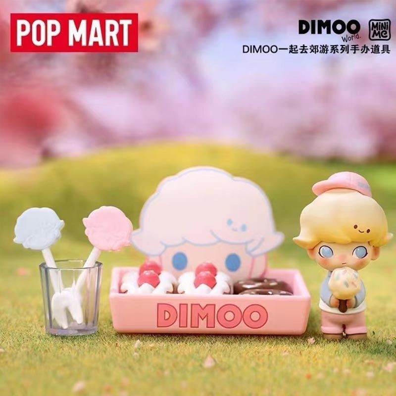 P POP MART official Genuine DIMOO Let's Go Outing Series popmart ...