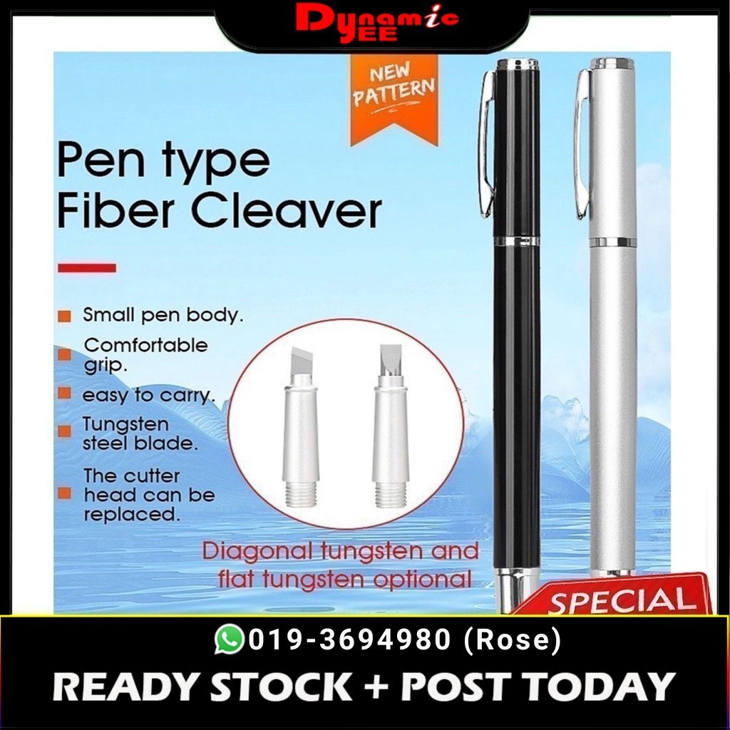 New Optical Fiber Cutting Pen Fiber Cleaver Pen Type Cutter Cleaving ...