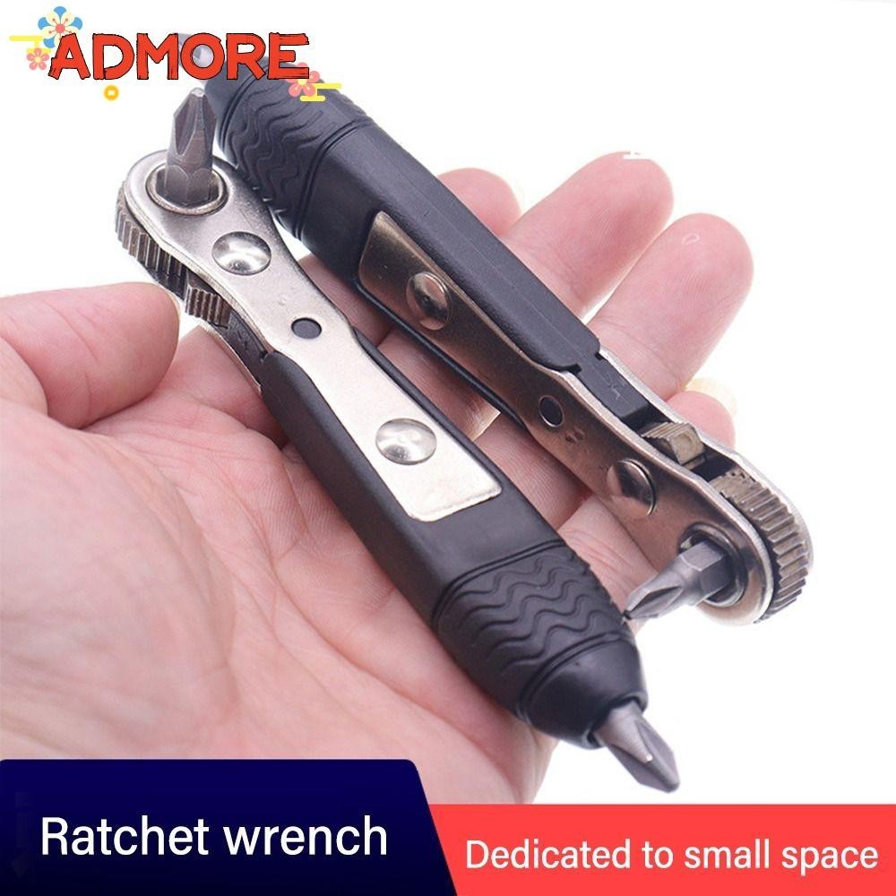 ADMORE Two-way Screwdriver, Batch Socket 36-tooth Ratchet Screwdriver ...