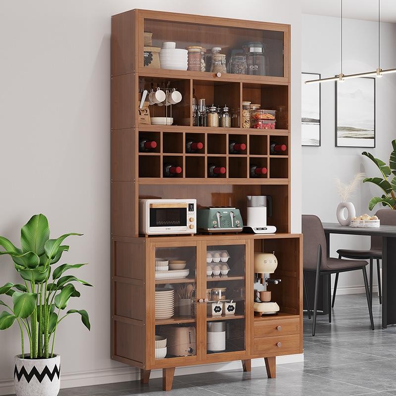 Nordic kitchen sideboard wall-mounted integrated cupboard home living ...