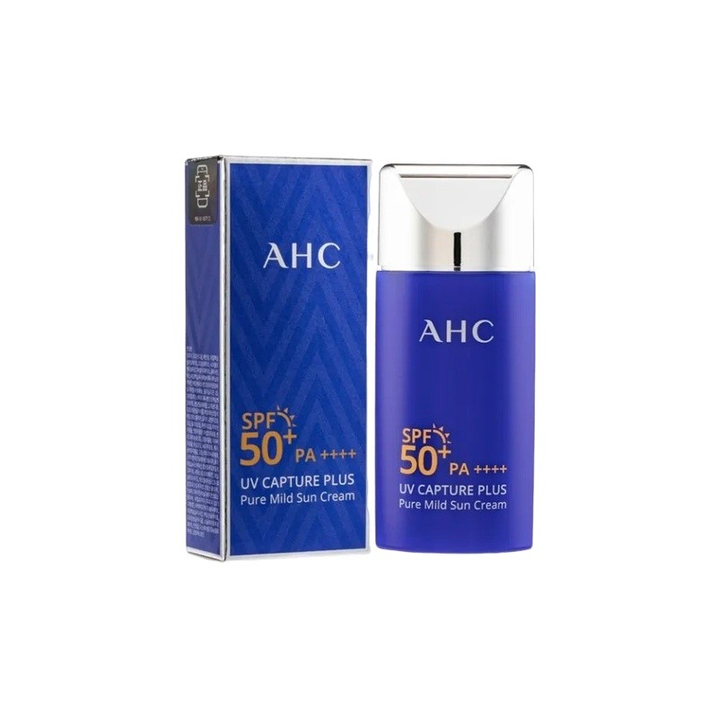 AHC UV Capture Plus Pure Mild Sun Cream SPF50+ PA++++ 50ml | Shopee Malaysia