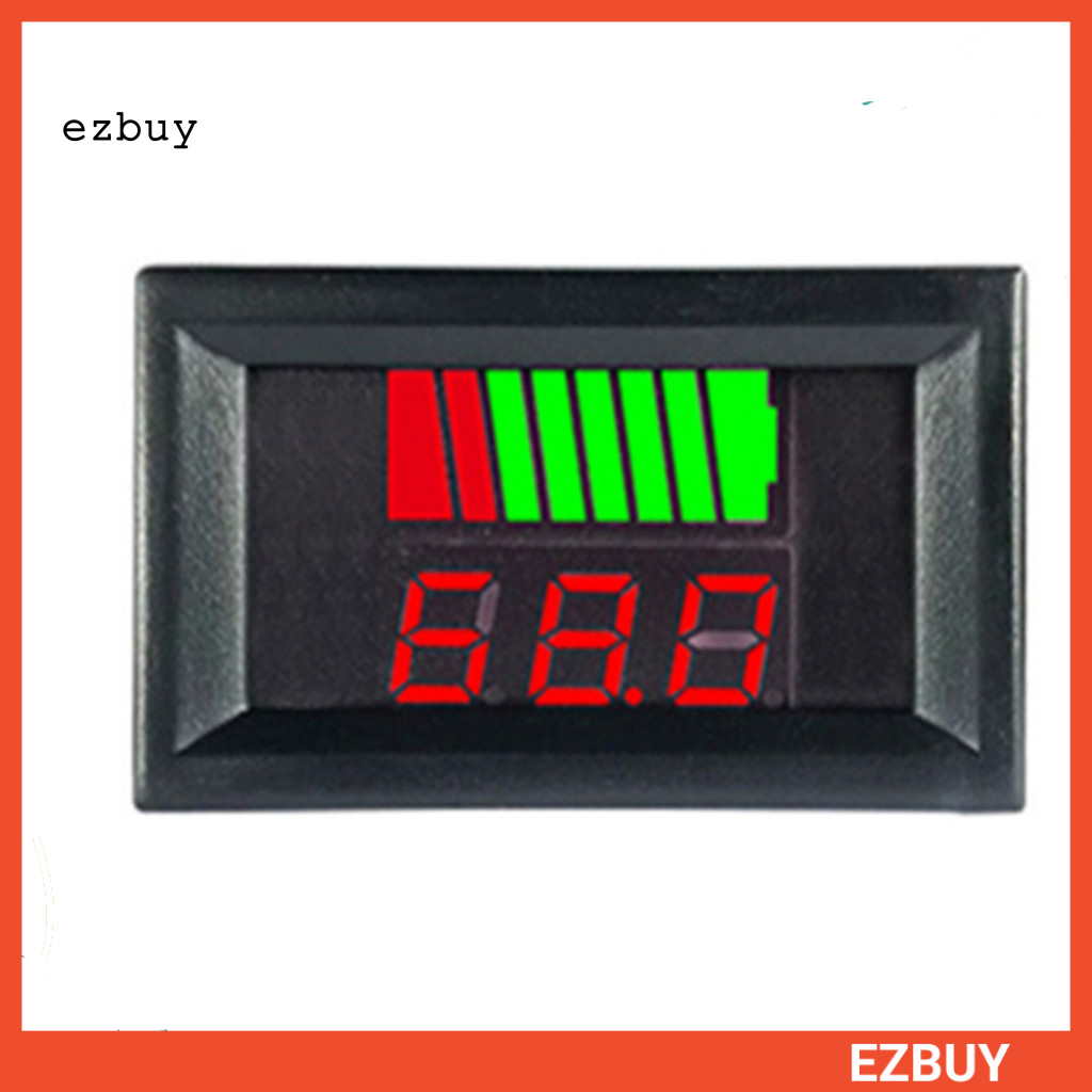 [EY] Battery Capacity Meter 12V-60V LED Digital Display Low Power ...