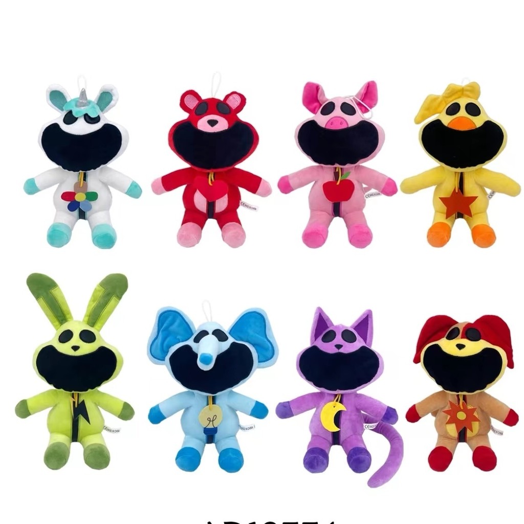 Hot Sale smiling critters Horror Smile Purple Cat Blue Elephant Series ...