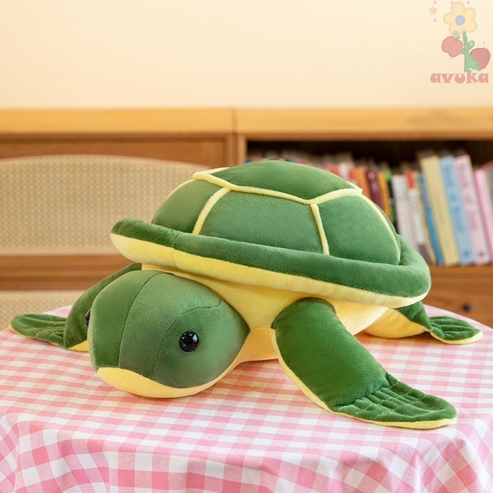 AVUKA Tortoise Stuffed Toy, Collection Fluffy Tortoise Plush Toy ...