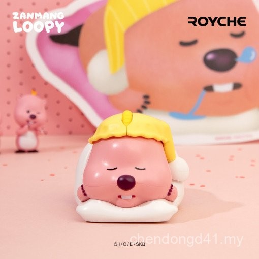 Korean Genuine pororo Pink Beaver loopy Ruby Wireless Bluetooth Mouse ...
