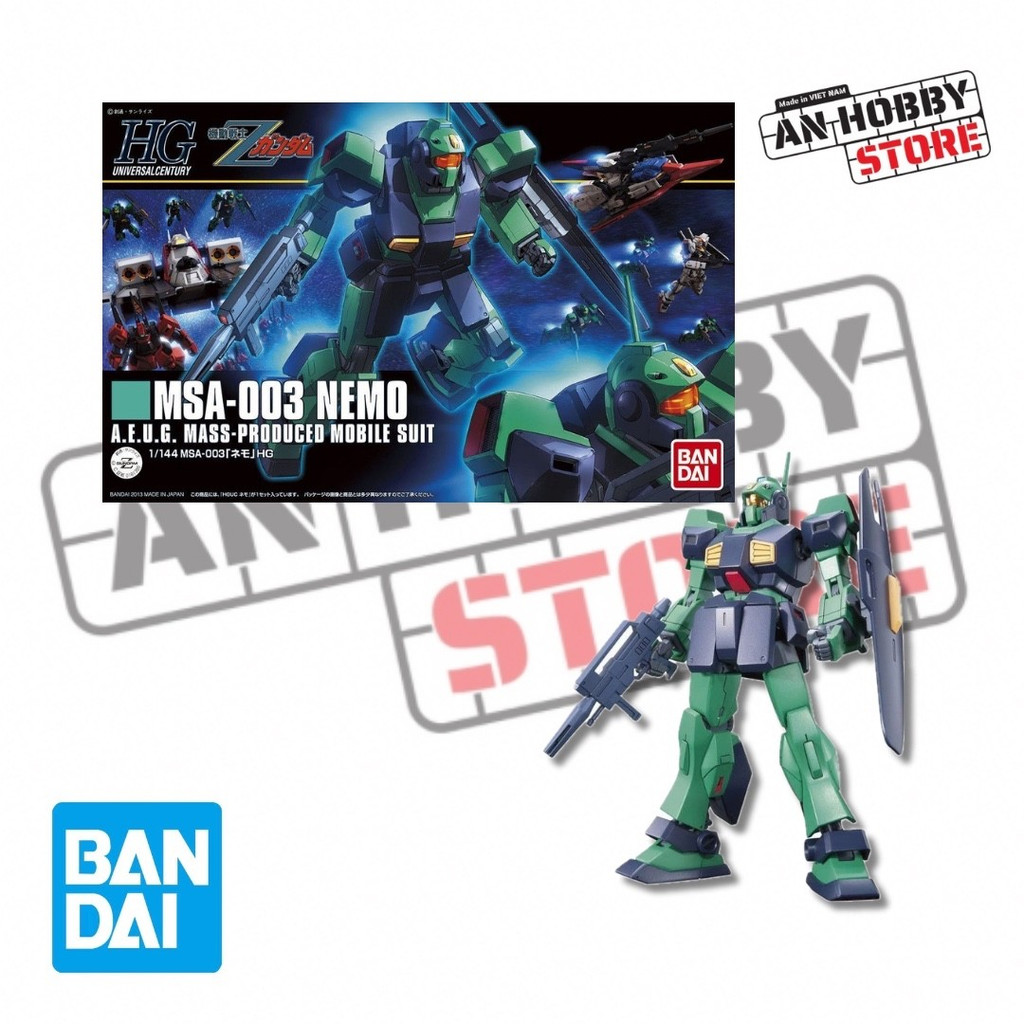 [ITEMS Are ARRIVED] BANDAI ASSEMBLY MODEL HG 1/144 HGUC NEMO (Z Ver ...