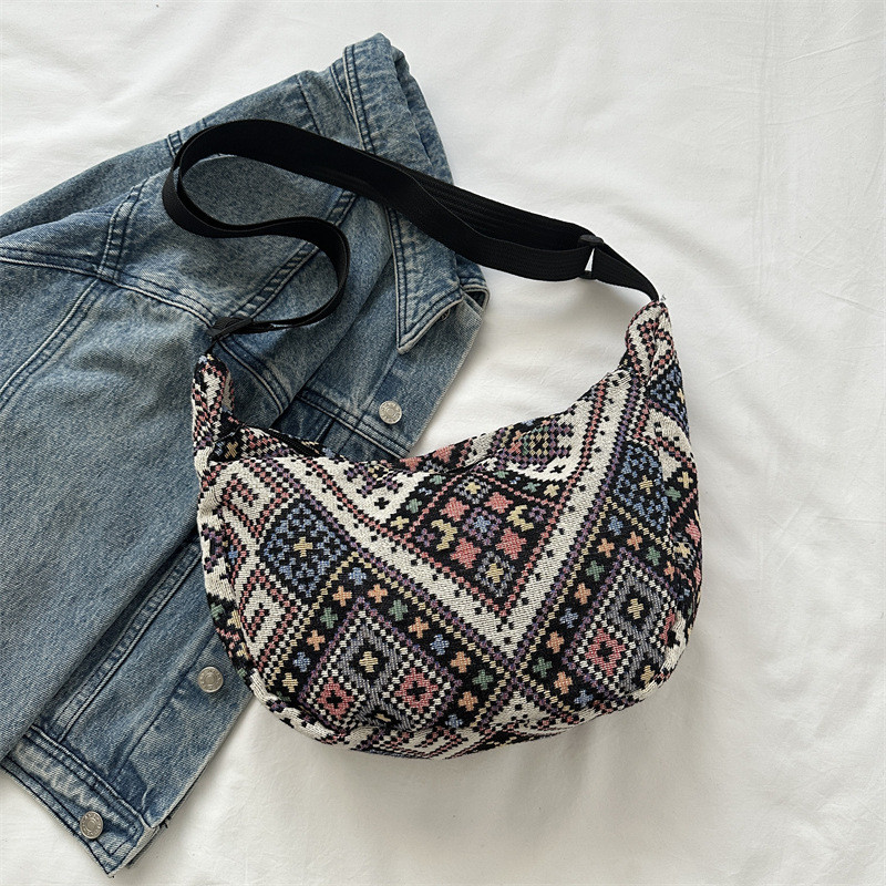 New Messenger Bag Female Large-Capacity Fashion Simple Ethnic Style ...