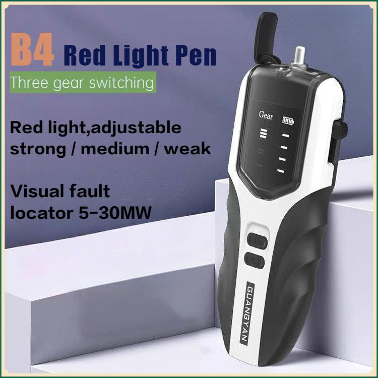 Fiber optic tester, optical power, fiber optic red laser indicator ...