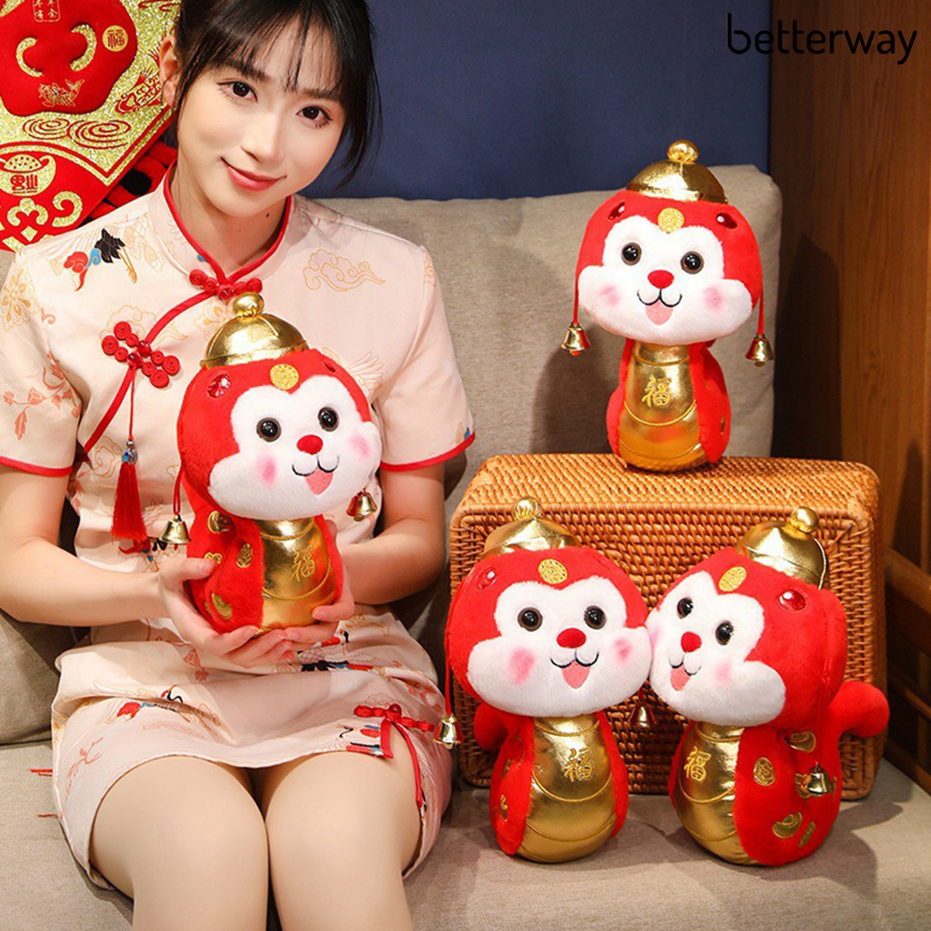 Betterway Snake Plush Toy Year of The Snake Stuffed Animal Soft Chinese ...