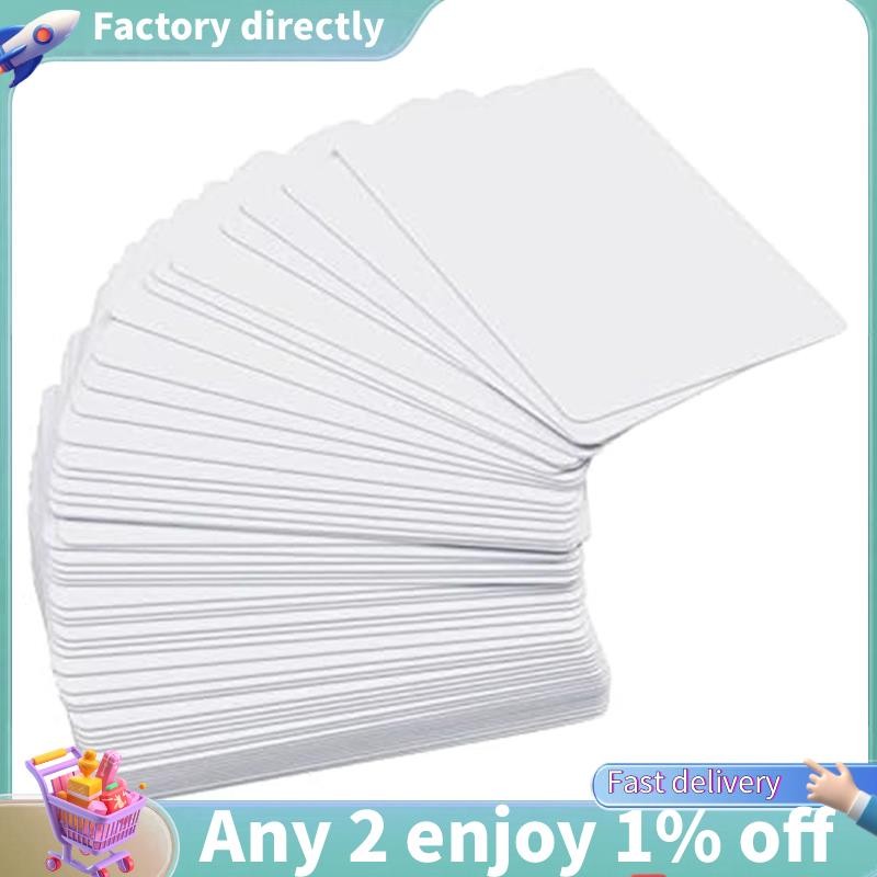 Premium Blank PVC Cards, CR80 30Mil Graphic Quality White Plastic Cards ...