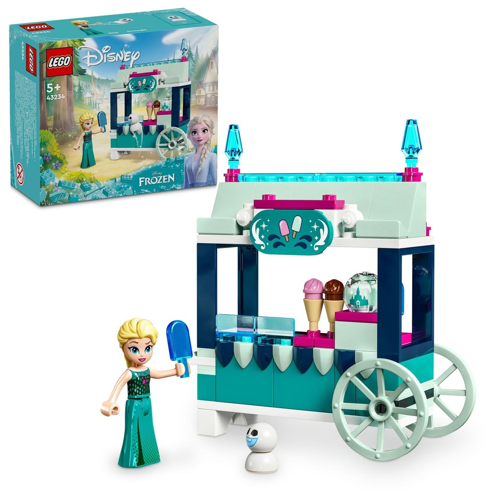 LEGO Disney Princess Elsa Ice Snack Toy Present Birthday Block ...