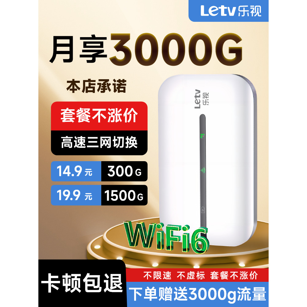 2025 LeTV 2024 Rangkaian Wayarles Mudah Alih Mudah Alih Baharu WiFi ZTE Kelajuan Tinggi Data ...