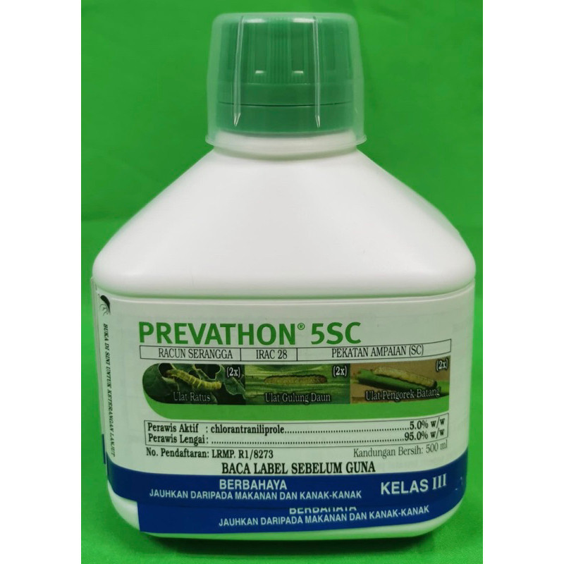 [ORIGINAL] 500ML Prevathon 5SC SC FMC Racun Serangga/Sab/Racun Ulat ...