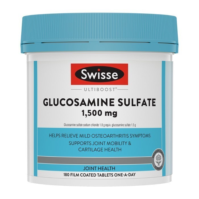 (Expiry JUL 2026) Swisse Glucosamine Sulfate 1,500mg (180 / 210 Tablets ...