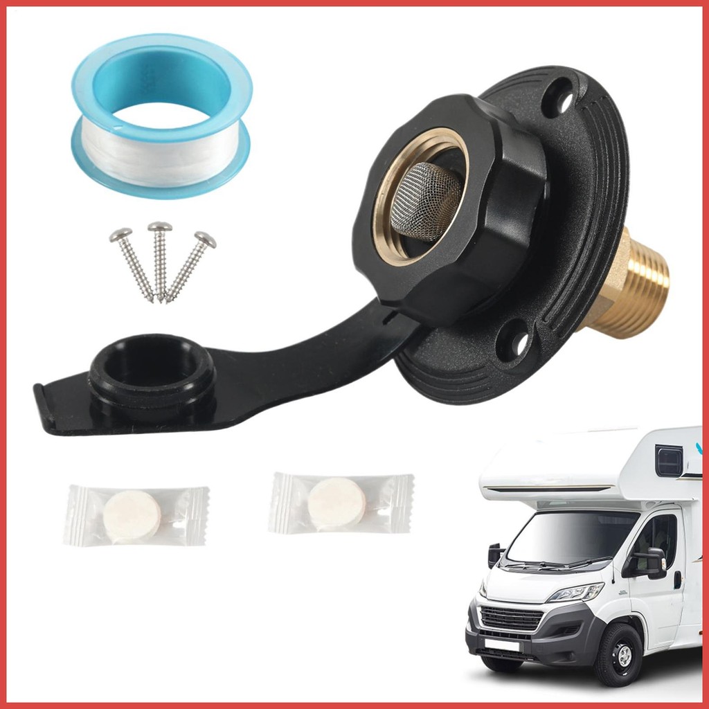 RV Water Tank Fill Port Water Filler Hatch Camping Trailer RV Water ...