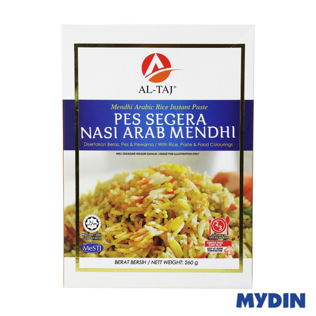 Al Taj Nasi Arab Mendhi Paste (260g) | Shopee Malaysia