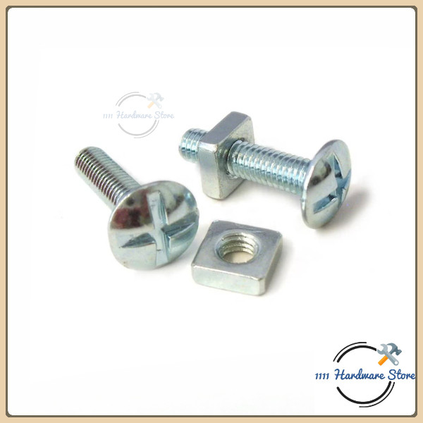 Skru Rak Besi Lubang Roofing Bolt and Nut (1/4'' x 1/2'') / Screw Bolts ...