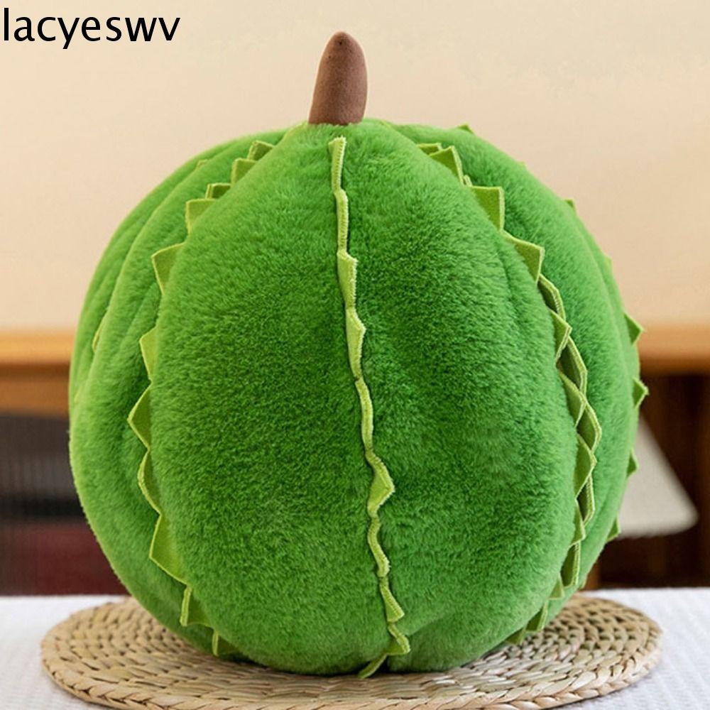 LACYESWV Detachable Durian Plush Toy, Fluffy Collection Fruit Durian ...