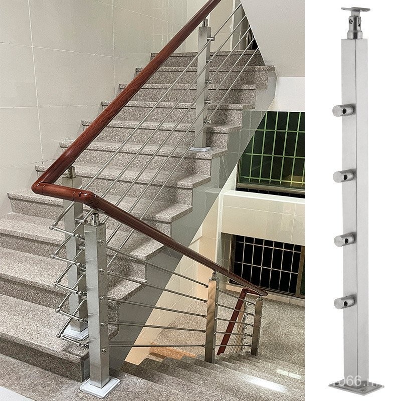 Stainless Steel Armrest 304 Villa Balcony Guardrail Column School ...
