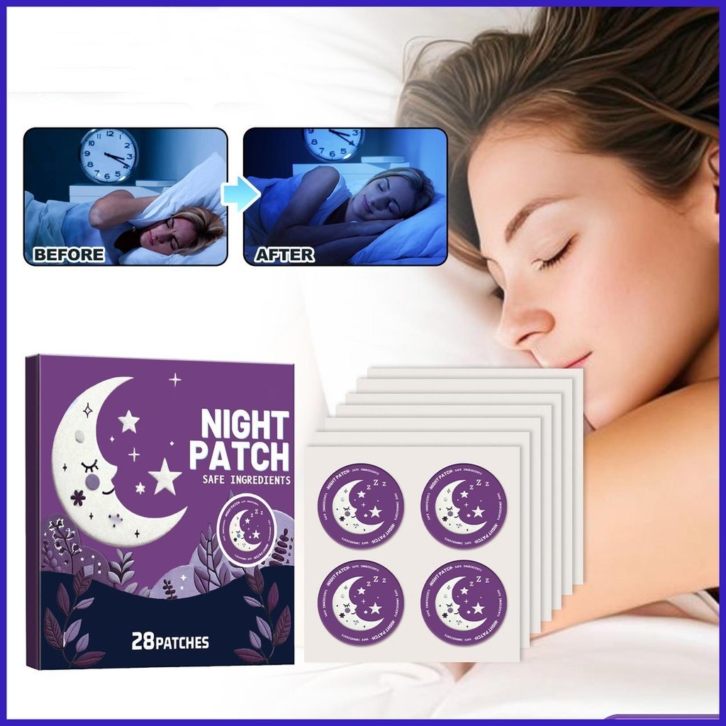 Sleep Promoting Stickers Cartoon Sleep Support Patches Self-adhesive ...
