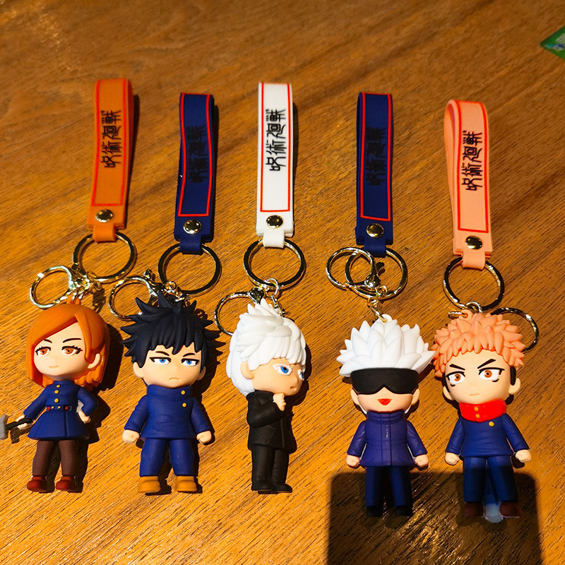 Jujutsu Kaisen Doll Keychains Satoru Gojo Ryomen Sukuna Kugisaki Nobara ...