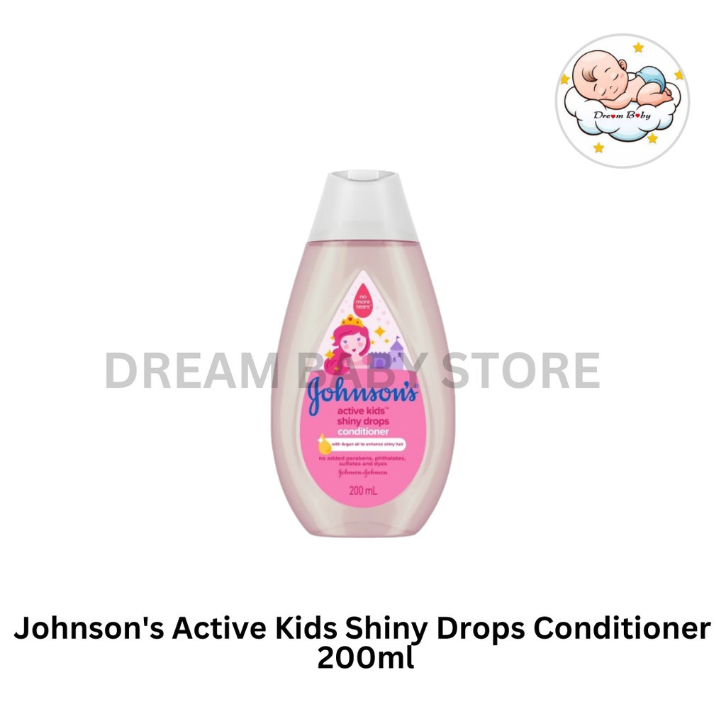 Johnson's Active Kids Shiny Drops Conditioner (200ml) | Shopee Malaysia