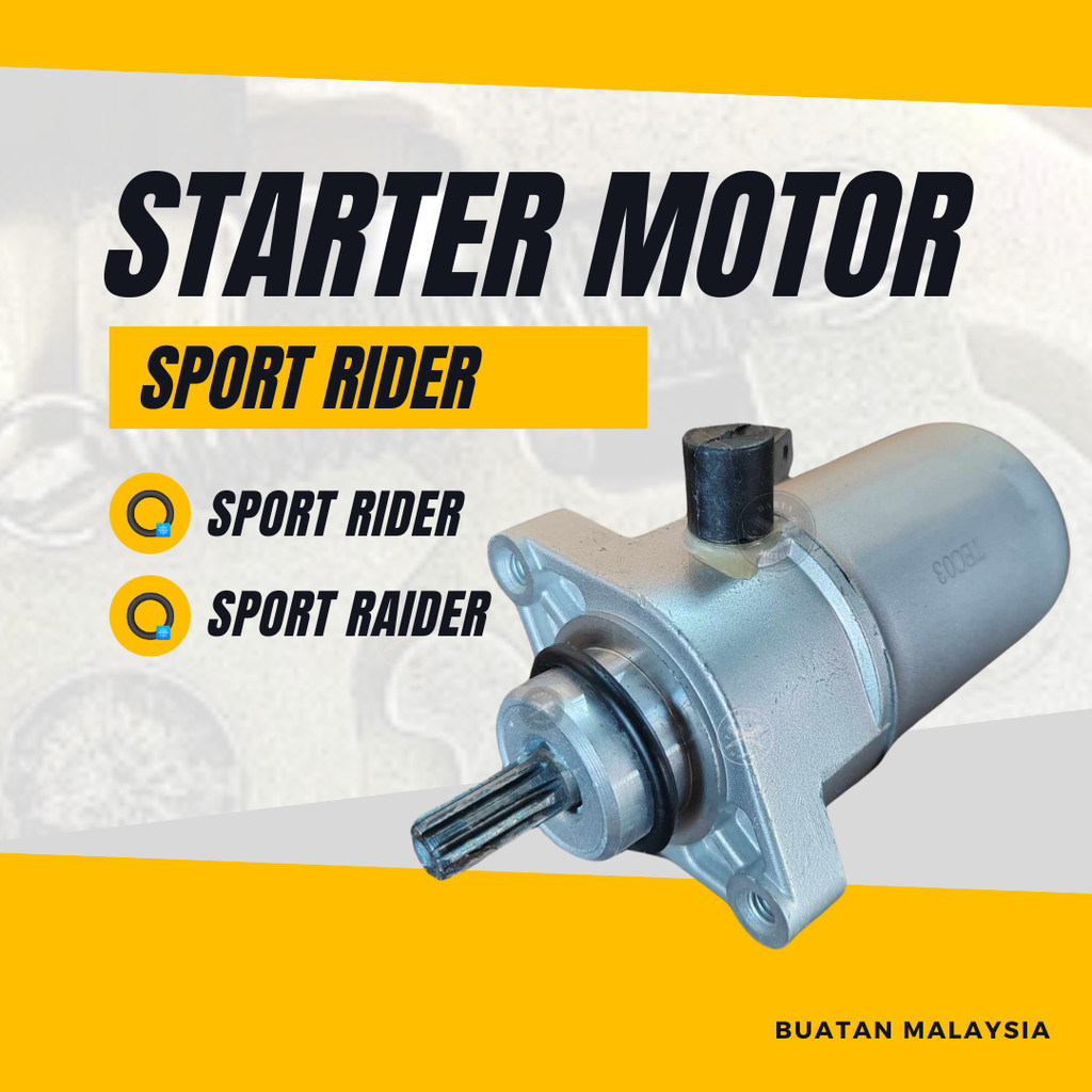 SYM SPORT RIDER STARTER MOTOR ASSY BIASA - SPORTRIDER SPORT RAIDER ...
