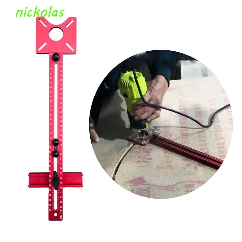 NICKOLAS Cabinet Hardware Jig Template, Adjustable Multifunctional ...
