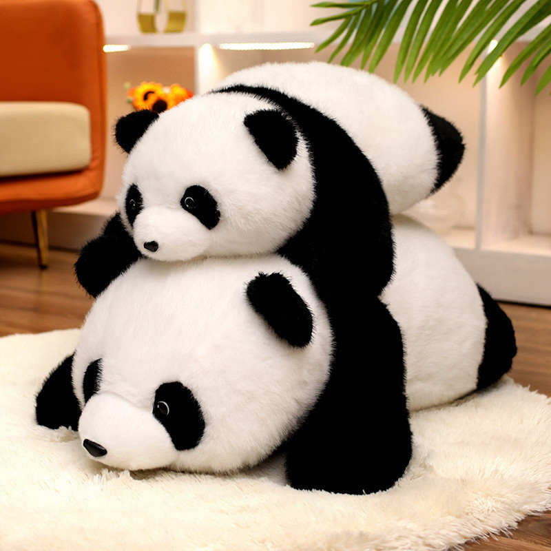 50cm Kawaii Stuffed Animal Cute Giant Panda Huahua Soft Fluffty Bear ...