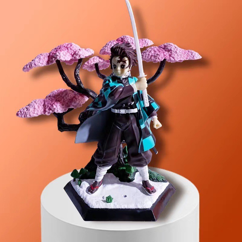 Demon Slayer Nezuko Kamado Tanjiro My Wife Zenitsu Cherry Blossom Scene ...