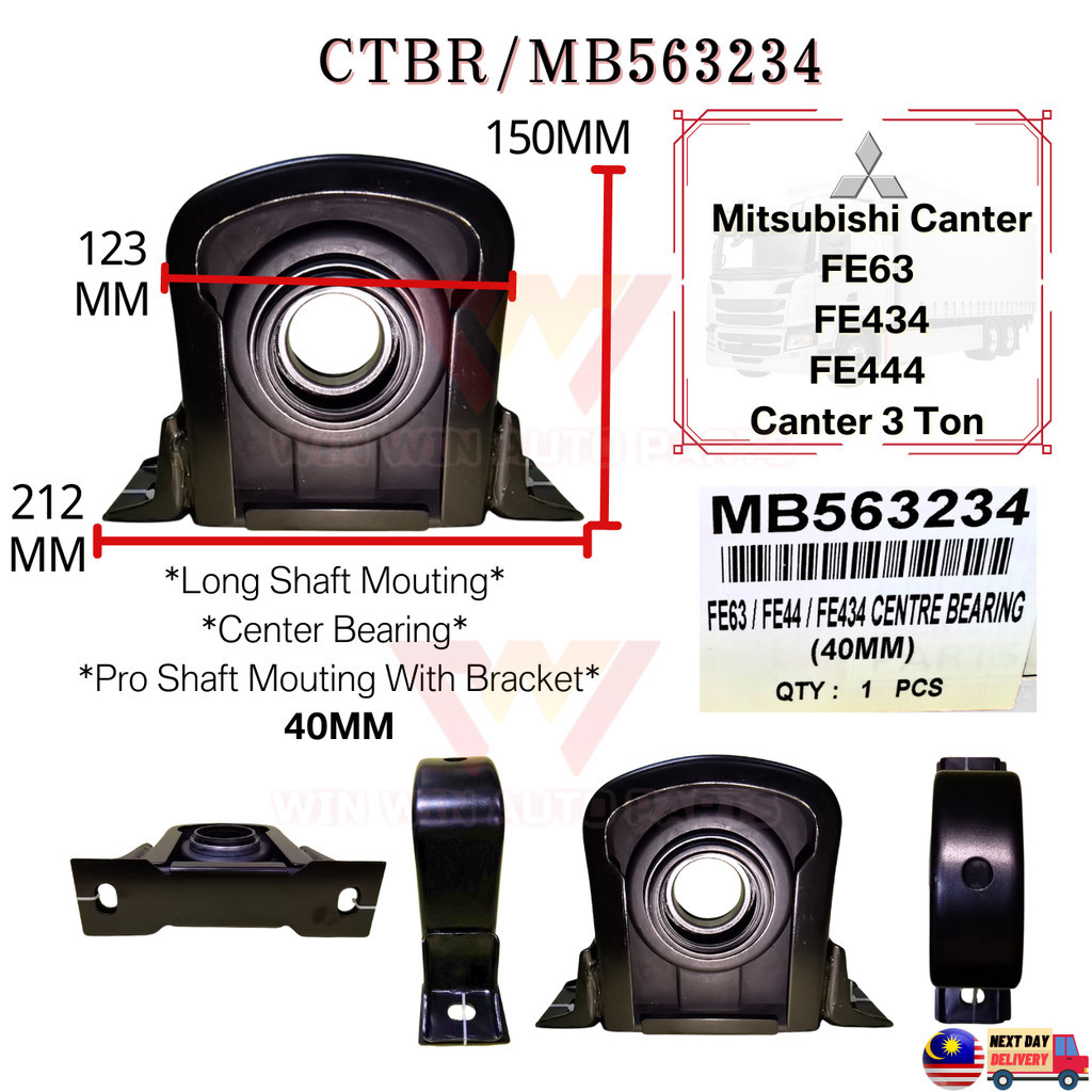 CTBR/MB563234-FS Mitsubishi Canter FE63 Canter 3 Ton (Galas Tengah 40MM ...